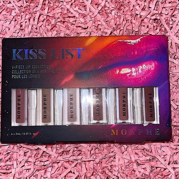 Morphe | Makeup | Morphe Kiss List 6 Piece Lip Collection | Poshmark